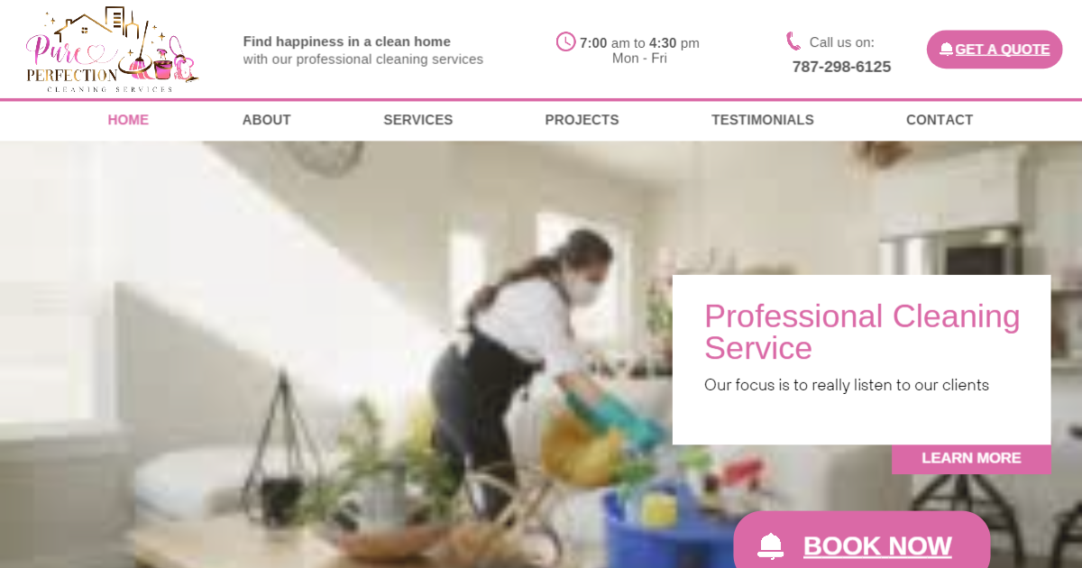 Pure Perfection Cleaning Service